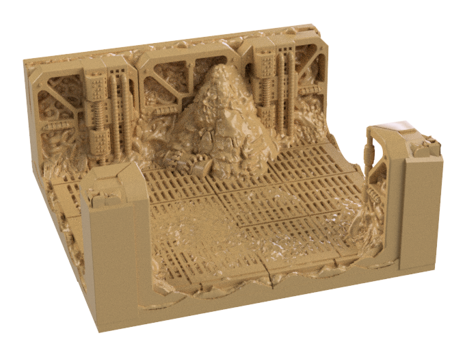 Alien Shaft Corridor 3-way – Lv427Designs