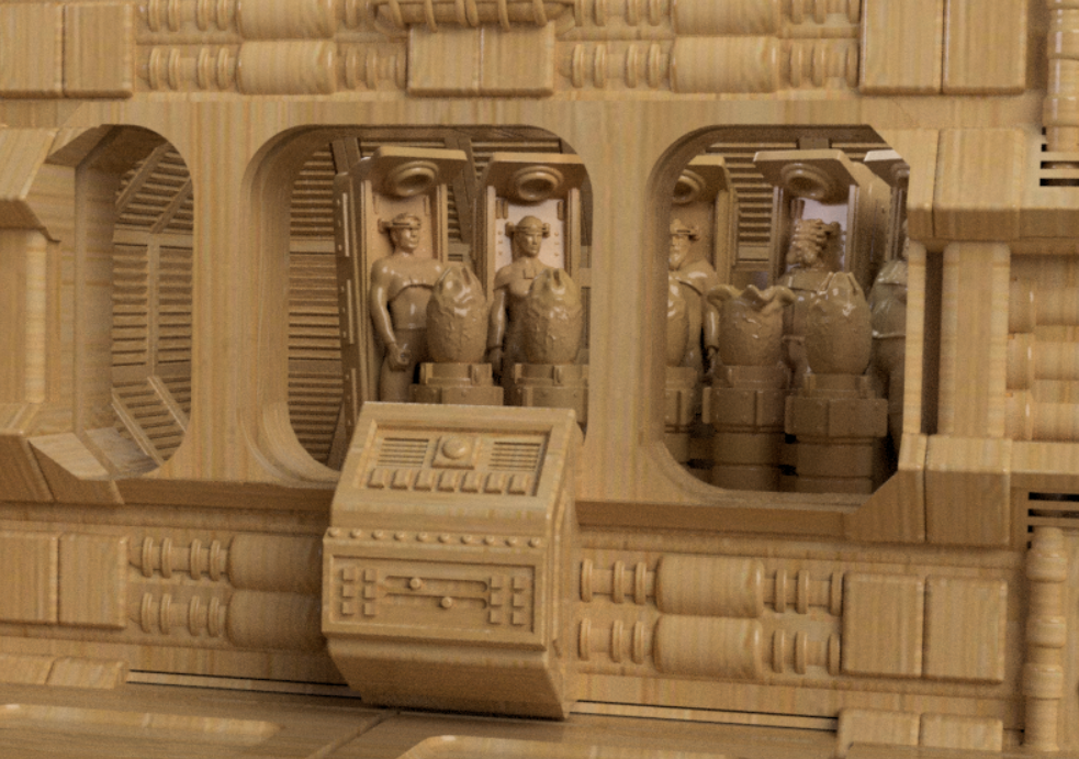 Large Resurrection Alien Lab – Lv427Designs