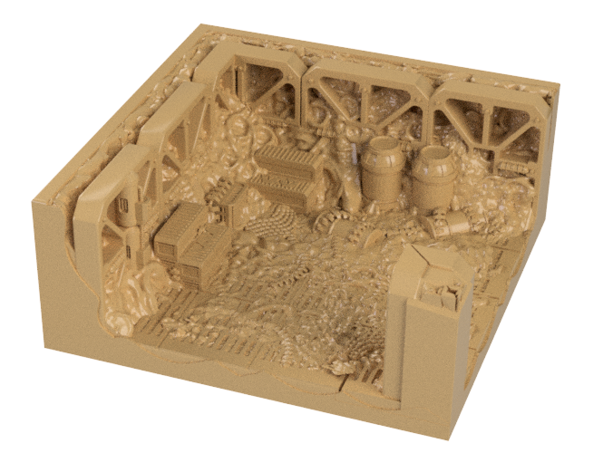 Alien Shaft Corridor 2-way – Lv427Designs