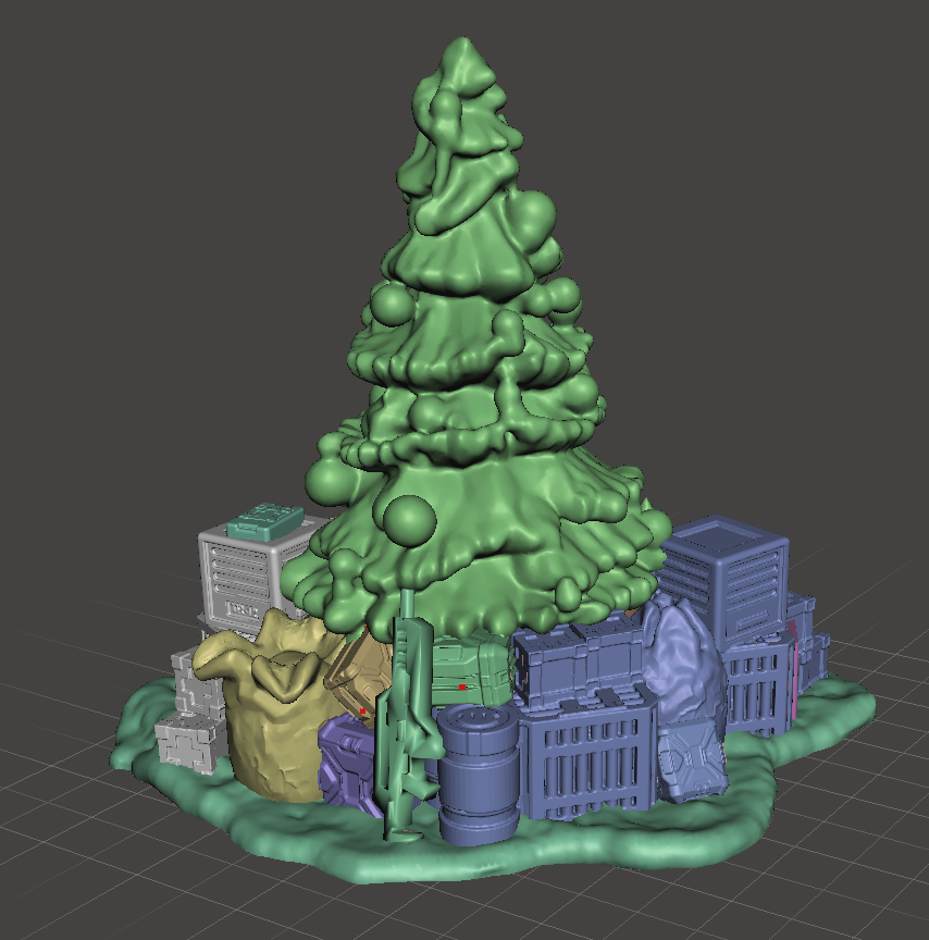 Aliens Christmas Tree Wishes 2024 – Lv427Designs