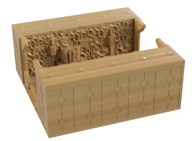 Nostrom Lower Straight Corridor Infested – Lv427Designs