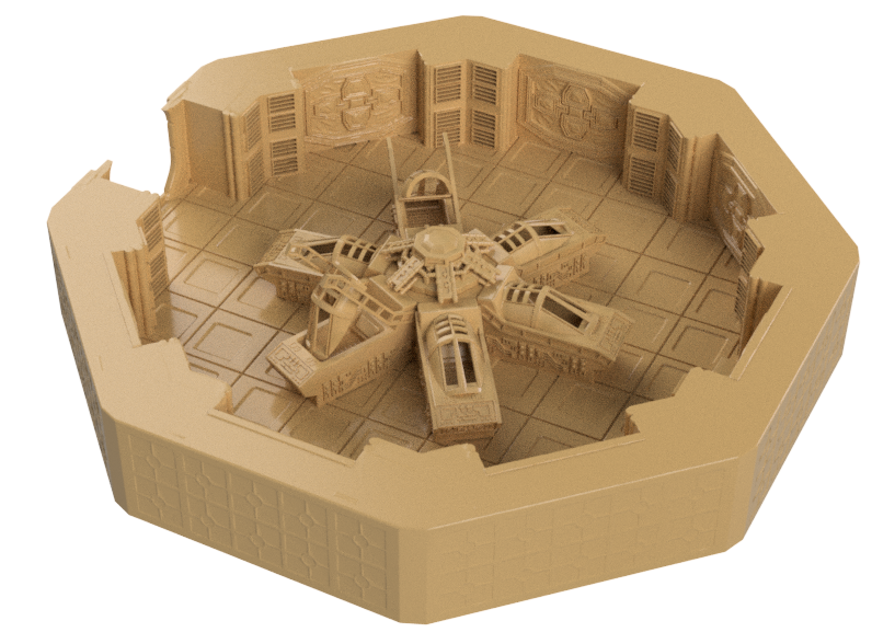 U.S.S. Nostrom - Large Cryo Room – Lv427Designs